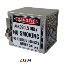 Aerosol Can Vertical Locker