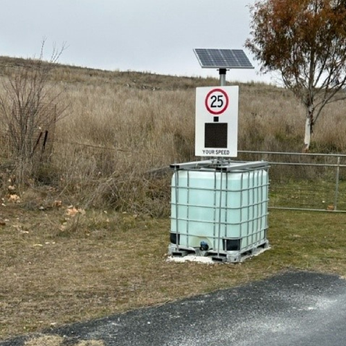 Solar radar speed sign - Premier Workplace Solutions