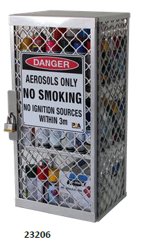 Aerosol Can Vertical Locker