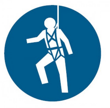 Safety Harness Pictogram - Premier Workplace Solutions