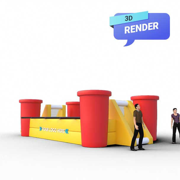 Interactive Inflatable Football Table: Event Entertainment