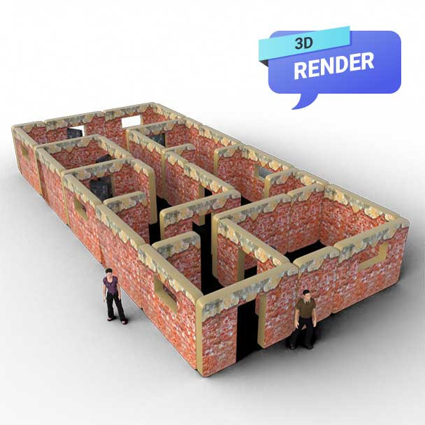 Tactical Training Walls: Realism for Dynamic Exercises