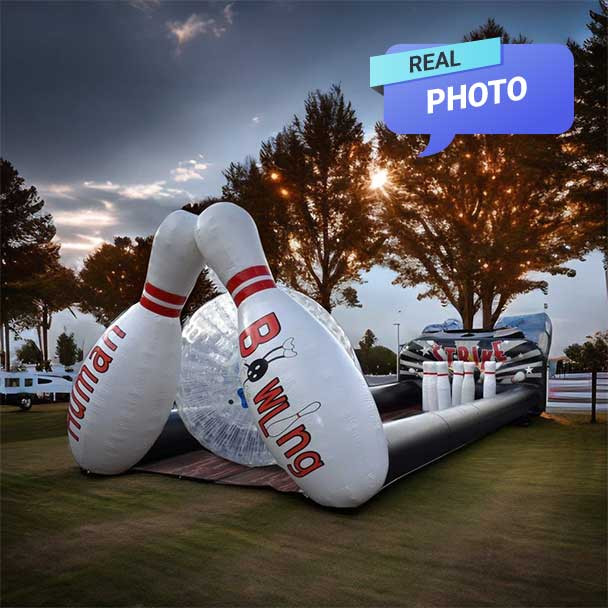 Human Bowling: Roll, Spin, and Slide into Larger-Than-Life Fun!