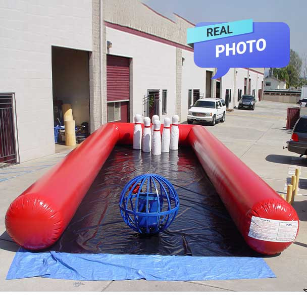 Human Bowling: Roll, Spin, and Slide into Larger-Than-Life Fun!