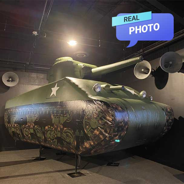 inflatable sherman tank for sale | i2k Defense