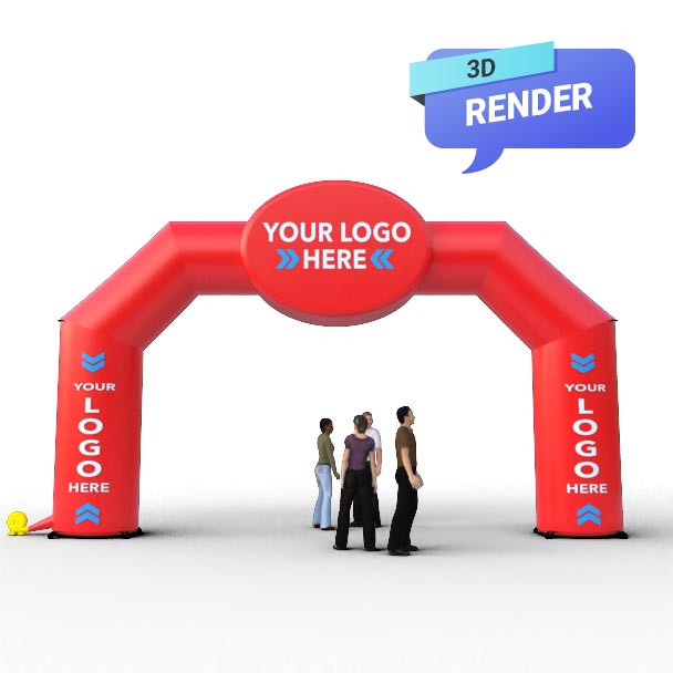 Custom Inflatable Arches: Brand Gateway | i2k Promo