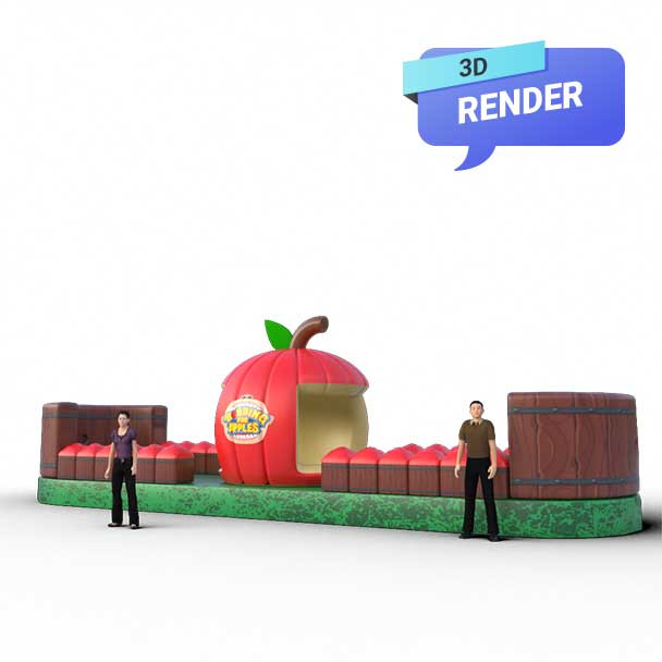 Bobbing Apples Inflatable: Dive Into Fun with Our Interactive Water Game
