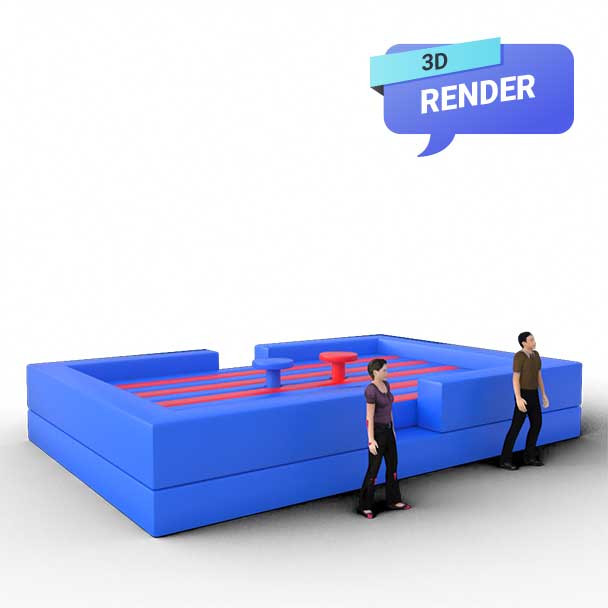 Gladiator Joust Inflatable: Thrilling Joust Game Fun