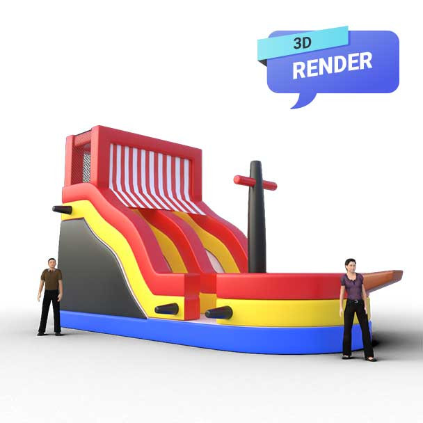 Adventure Galley Slide| i2k Play