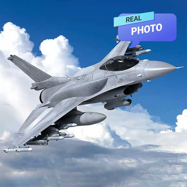 F-16 Inflatable fighter jet | i2k Defense