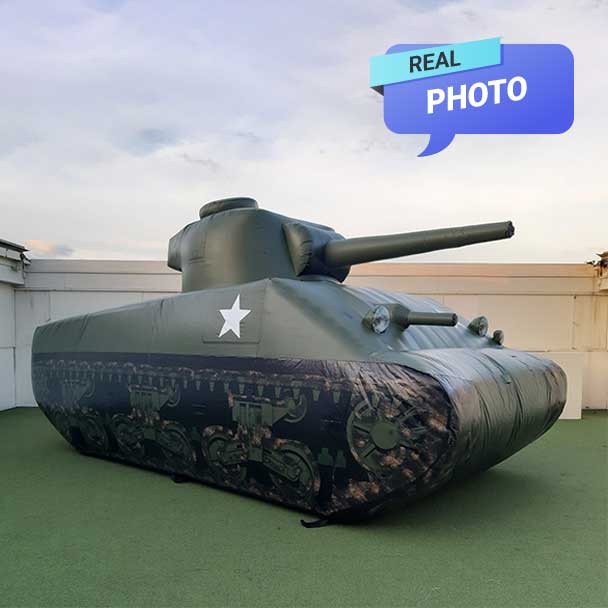 inflatable sherman tank for sale | i2k Defense