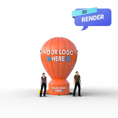 Deluxe Hot Air Balloon: Commercial Elegance | i2k Promo