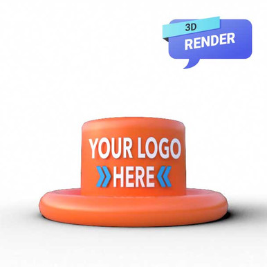Brand Boost: Sealed Inflatable Hat for Playful Promotions!