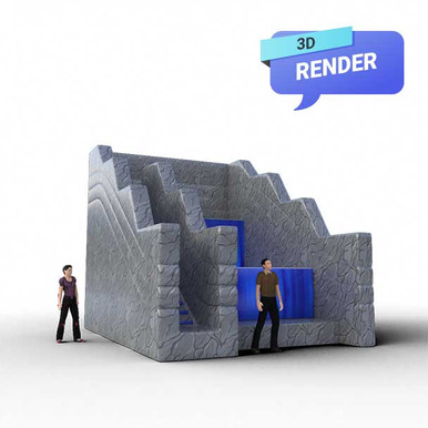 Cliff Jump Inflatable: Safe Cliff Jumping Adventure