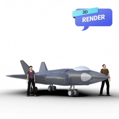 F-35 Giant inflatable airplane | i2k Defense