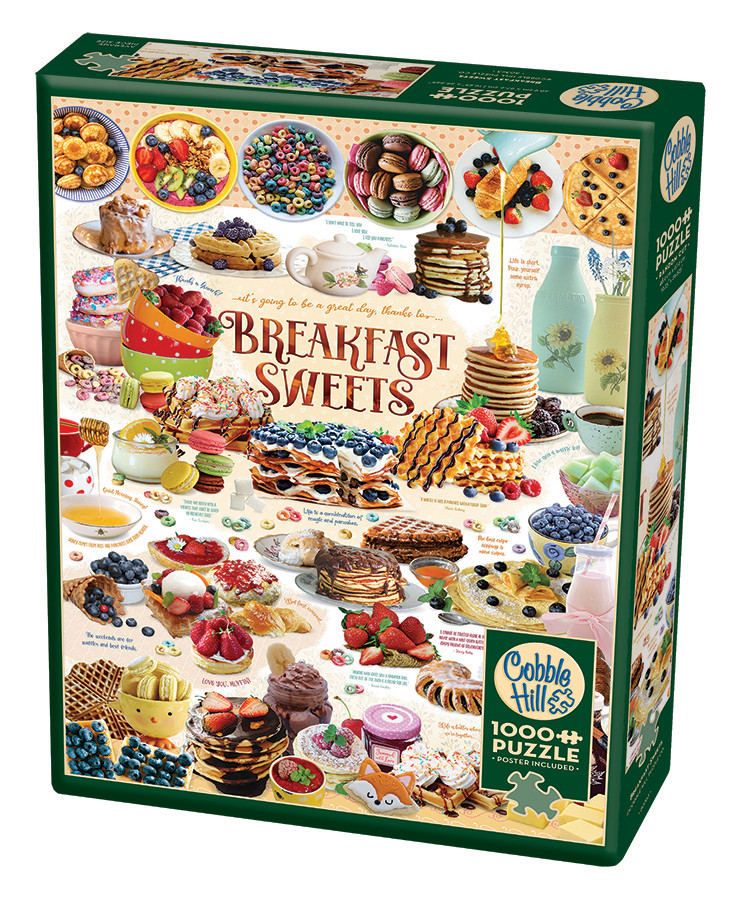 Breakfast Sweets 1000pc - Board Game Barrister