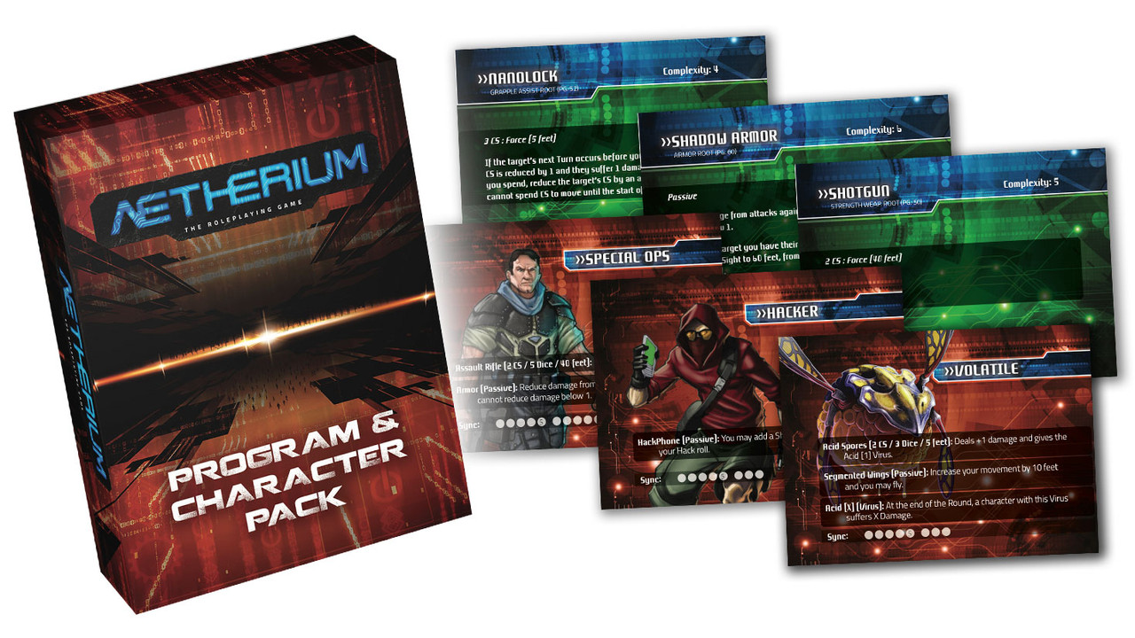 Aetherium Program & Character Deck (Sold Out - Restock Notification ...