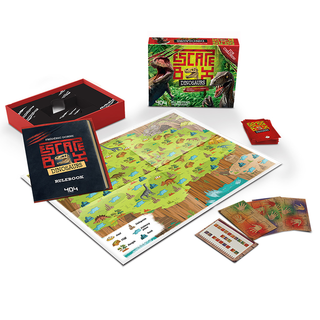 Escape Box Dinosaurs - Board Game Barrister