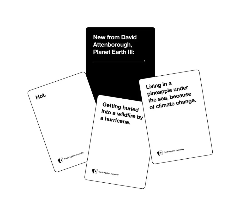 Climate Catastrophe Pack—Cards Against Humanity - Board Game Barrister