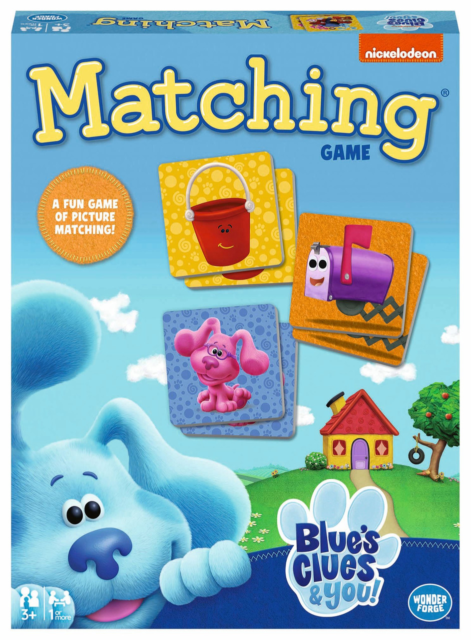 Blues Clues Matching Game - Board Game Barrister