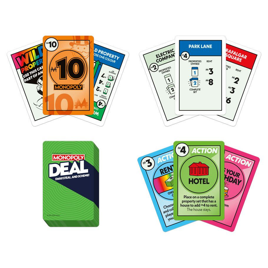 Monopoly Deal, 2024 Refresh - Board Game Barrister