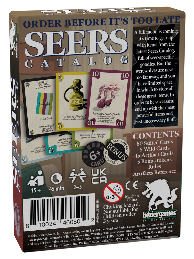 Seers Catalog - Board Game Barrister