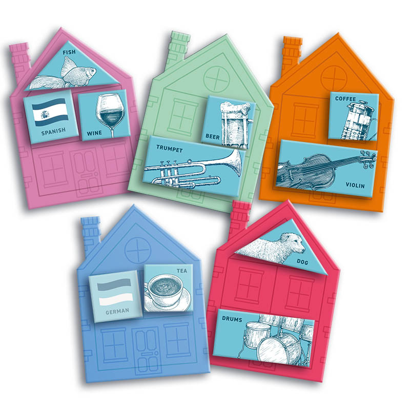 Einstein's House Riddle - Board Game Barrister