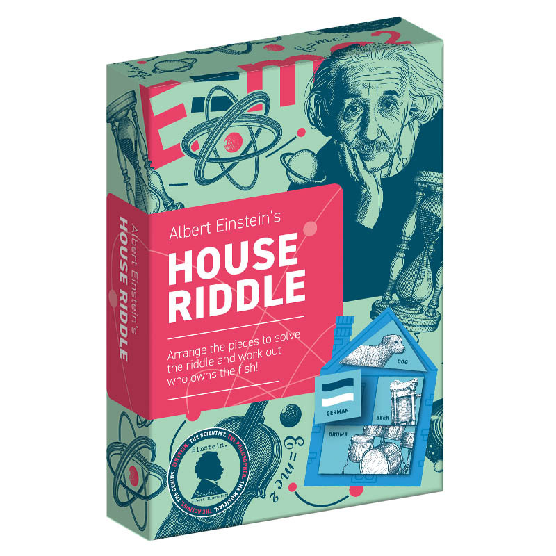 Einstein's House Riddle - Board Game Barrister
