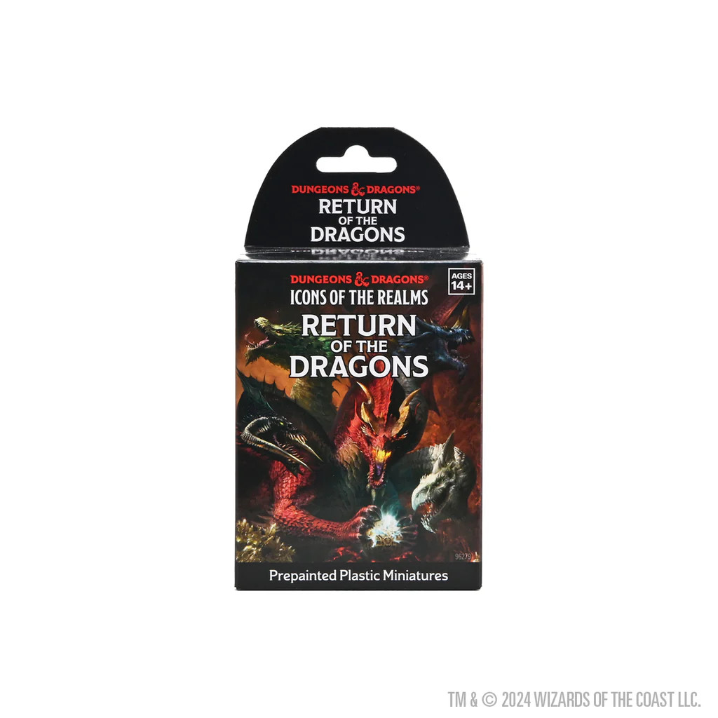 Return of the Dragons Pre-Painted Miniatures Booster—Icons of the ...
