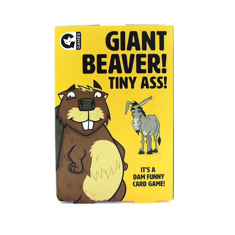 Giant Beaver! Tiny Ass! party game - Board Game Barrister