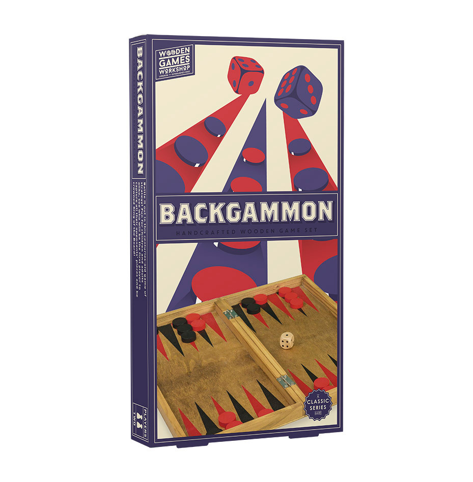 Backgammon—Wooden Games Workshop - Board Game Barrister