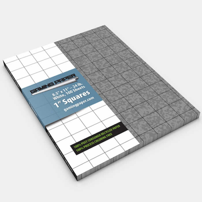 Gaming Paper: Cobblestone, 1" Square, Single Sheets (Sold Out - Restock ...
