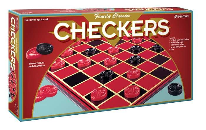 Checkers (Family Classics) - Board Game Barrister