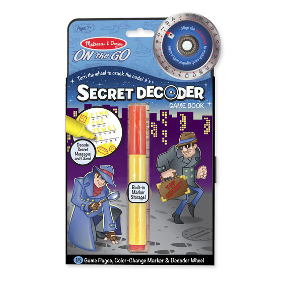 Secret Decoder Game Book - On The Go (Sold Out - Restock Notification ...