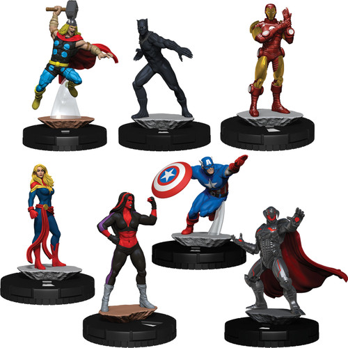 Avengers 60th Anniversary 5-Figure Booster—HeroClix - Board Game Barrister