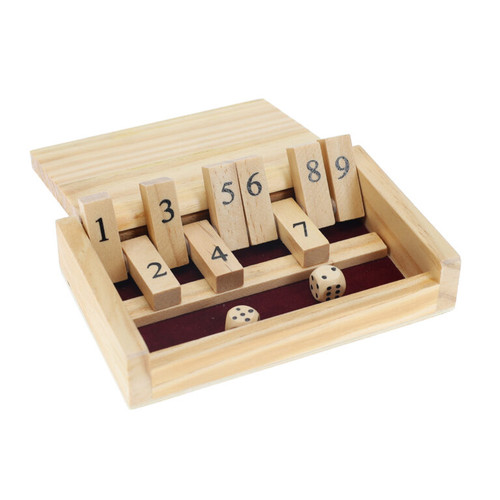 Shut Box 9 Mini - Board Game Barrister