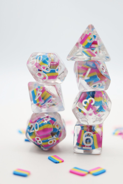Pansexual Flag Inclusion Dice Set (Sold Out - Restock Notification Only ...