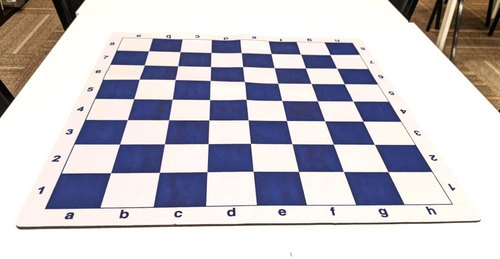 Chess Mat, Blue Padded - Board Game Barrister