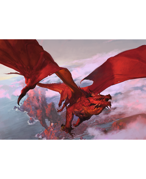 Dungeons & Dragons: Red Dragon —Wooden Puzzle 500+1pc (Sold Out ...