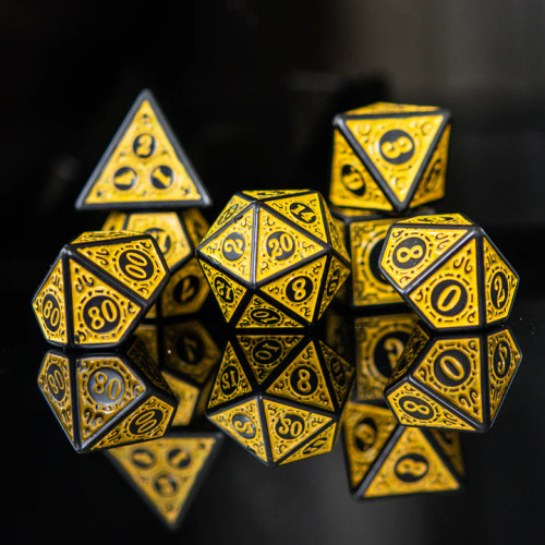 Yellow Temple Ruins Dice Set (Sold Out - Restock Notification Only ...