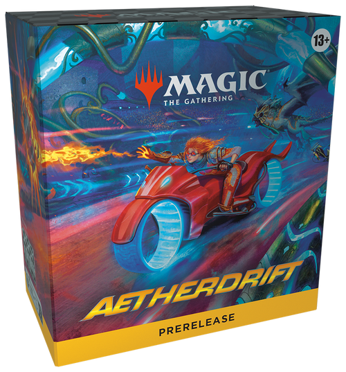 Prerelease Pack, Aetherdrift—Magic: the Gathering - Board Game Barrister