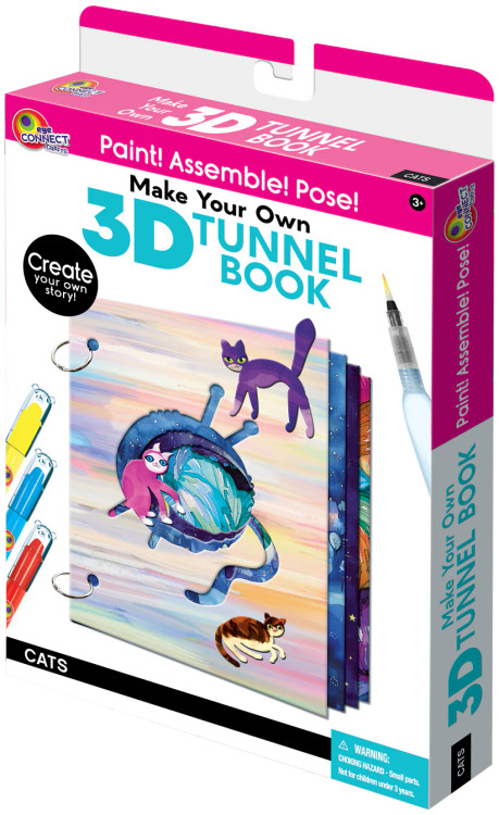 Cats 3D Tunnel Book - Board Game Barrister