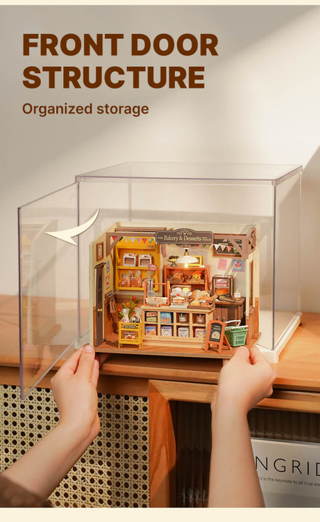 Rolife Display Case for Miniature House - Board Game Barrister