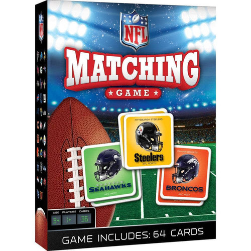 NFL League Matching Game - Board Game Barrister