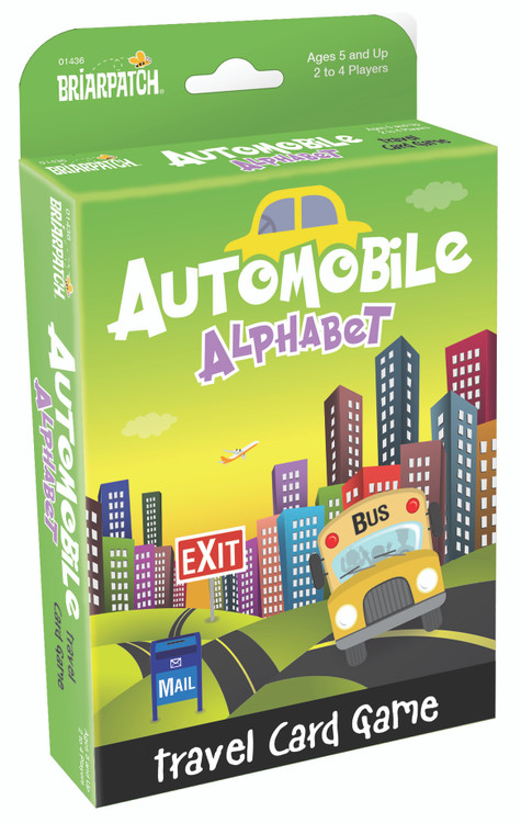 Automobile Alphabet Card Game - Board Game Barrister