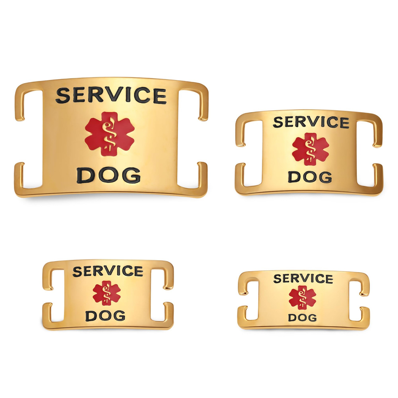 Leash King 1 / 1.25 Double-Sided ESA / Service Dog Tag