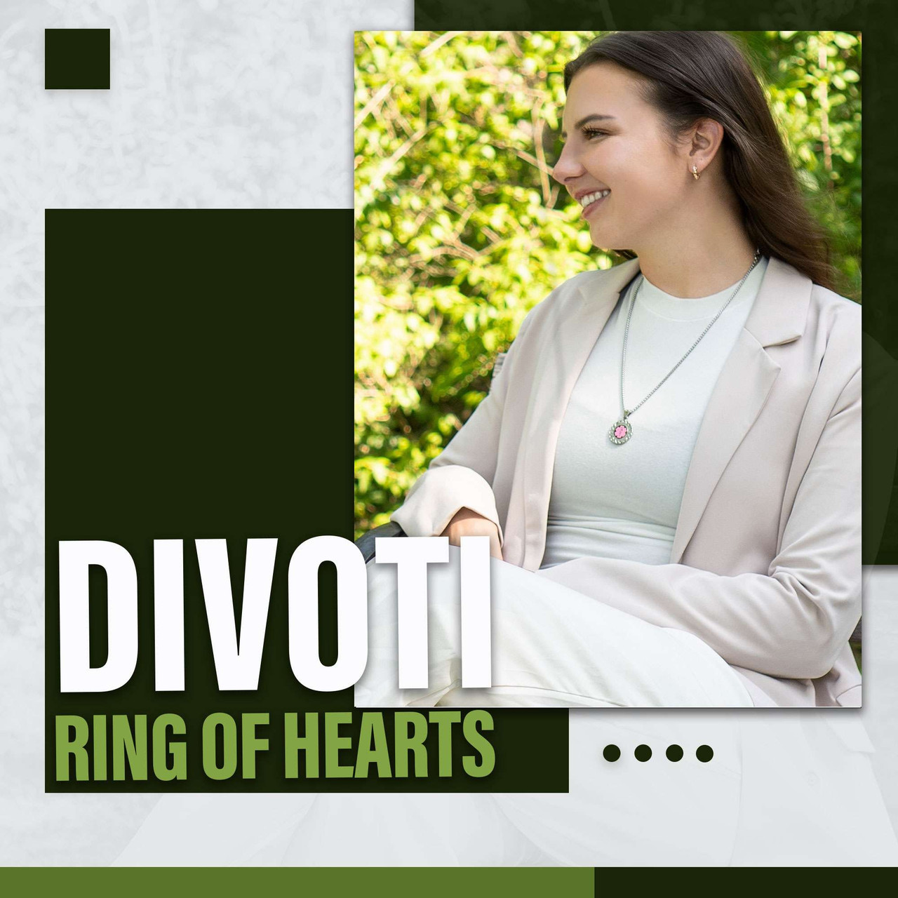 Medical ID - Ring of Hearts Medical ID Necklace