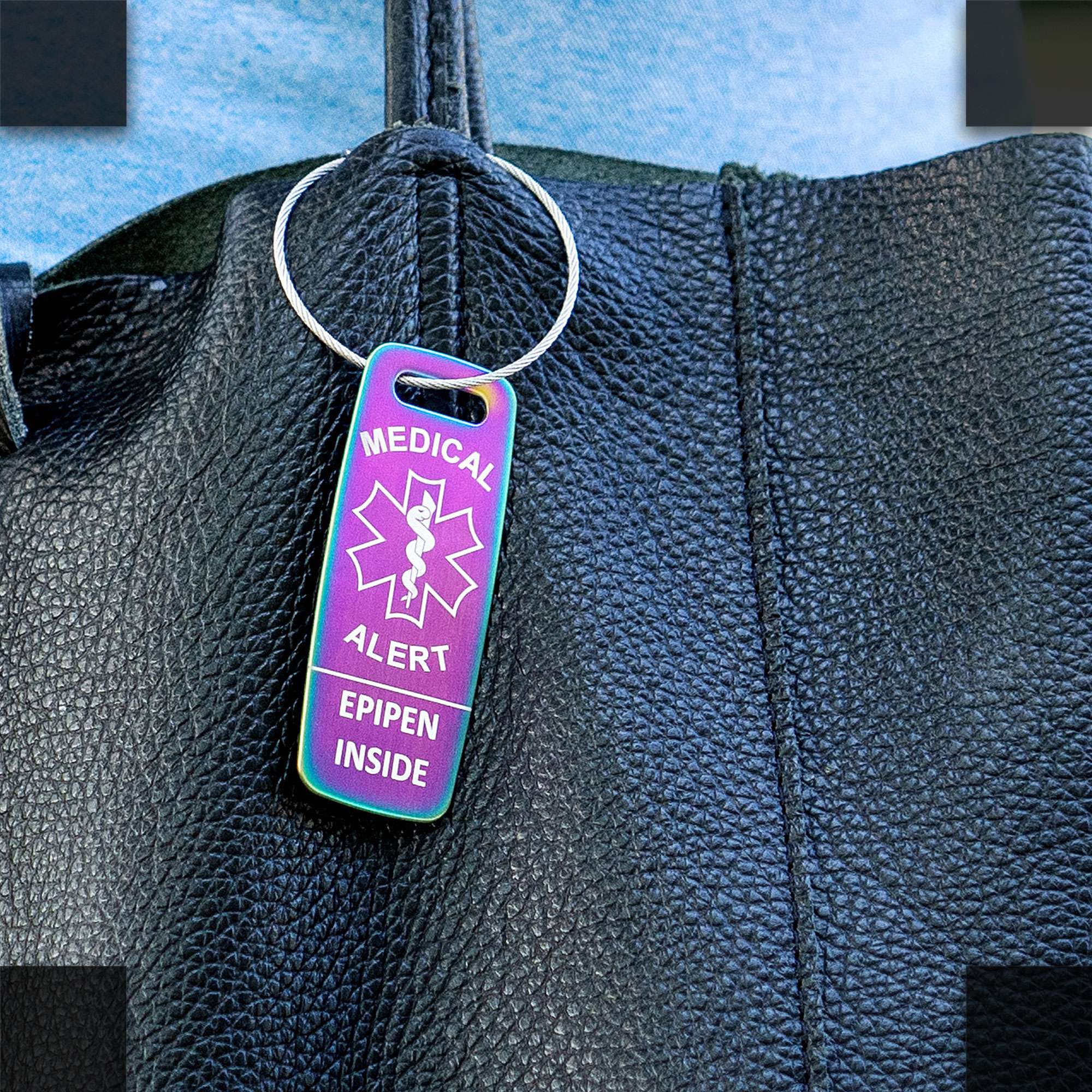 Travel Safety Alert Tags for Luggage and Bags
