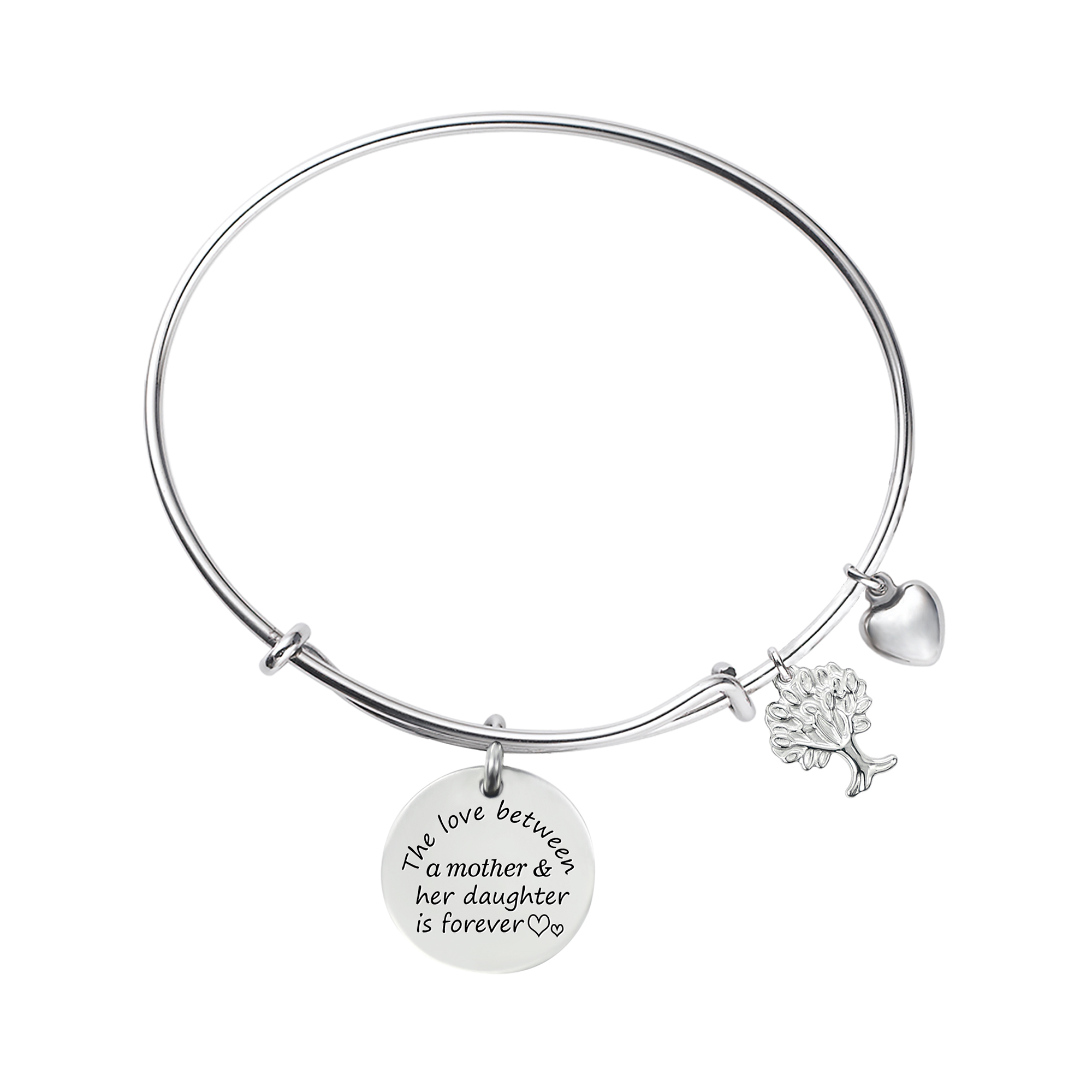 Family Tree Bracelet | Pre-Engraved Bracelet Gifts for Mom