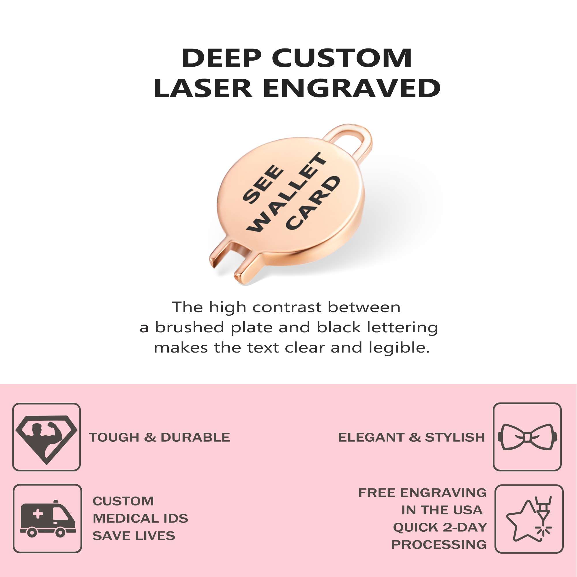 Premier Medical ID Snap Bangle | Medical Alert Bracelet